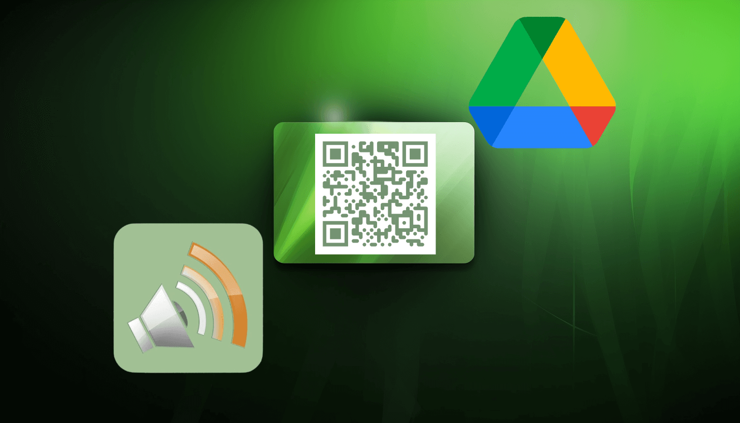 Cómo subir audio a Google Drive y agregar un enlace al código QR