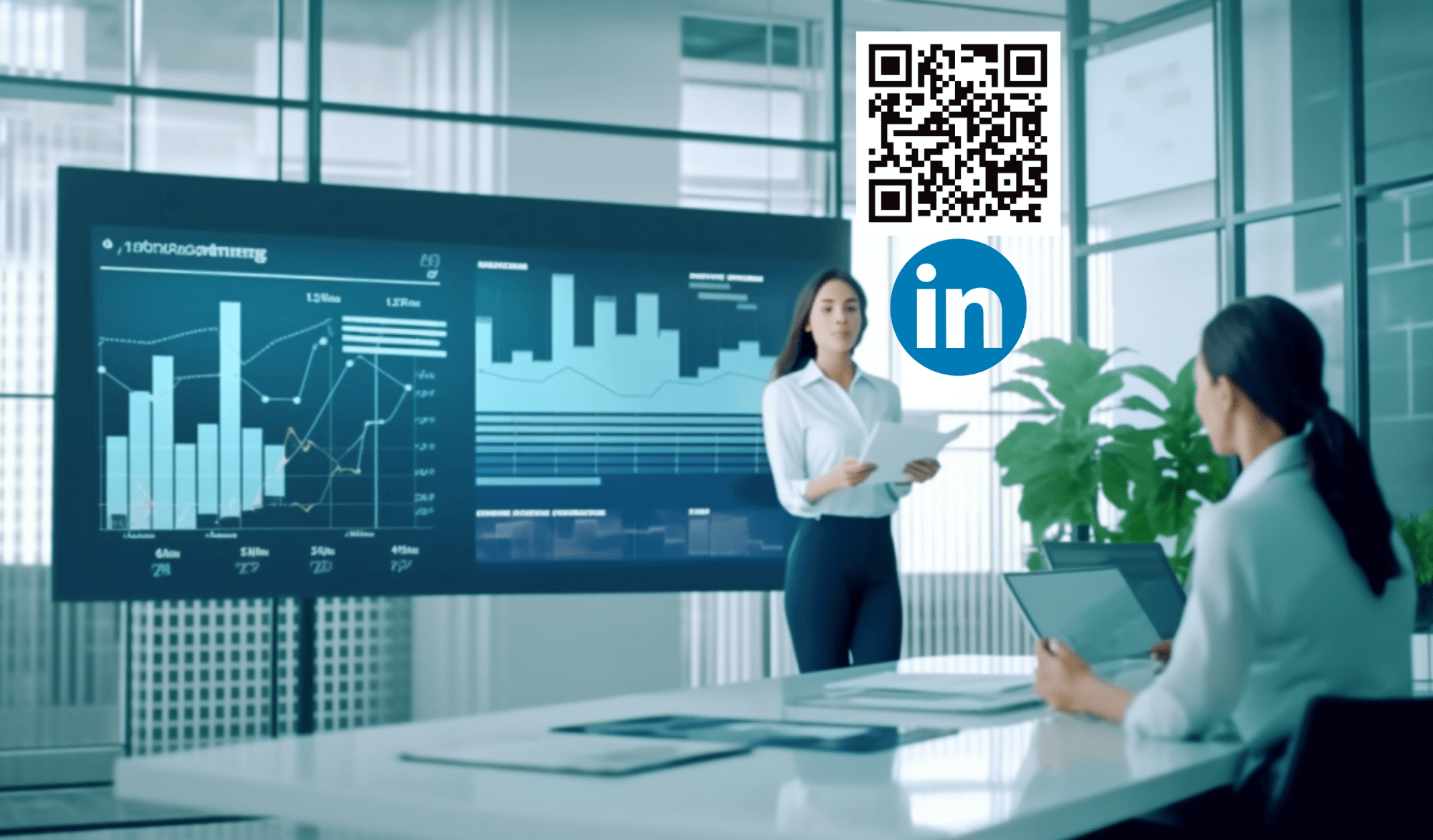 ประโยชน์หลักของการเพิ่มลิงก์ไปยัง LinkedIn ไปยังโค้ด QR