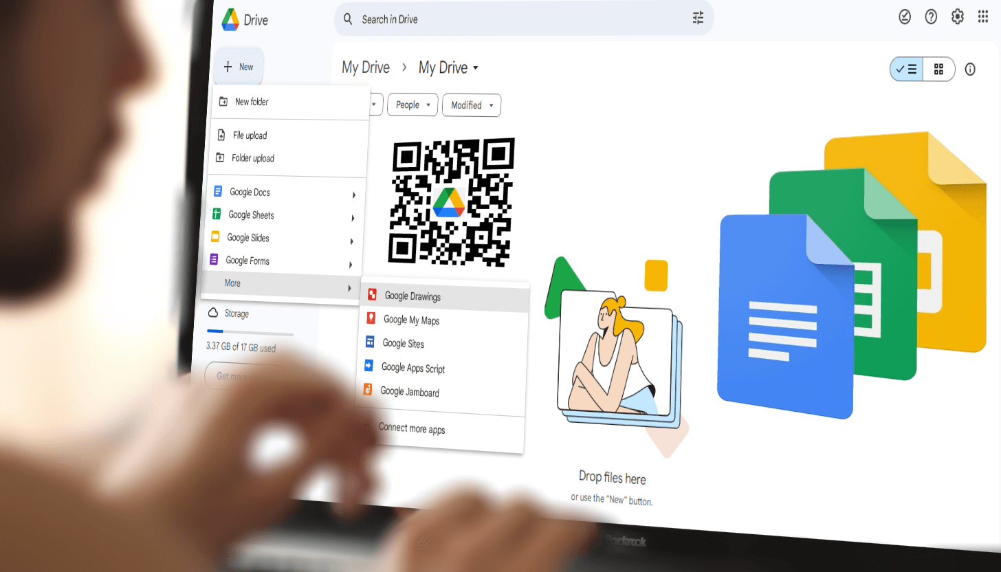 Applications on Google Drive and their importance for working with QR codes